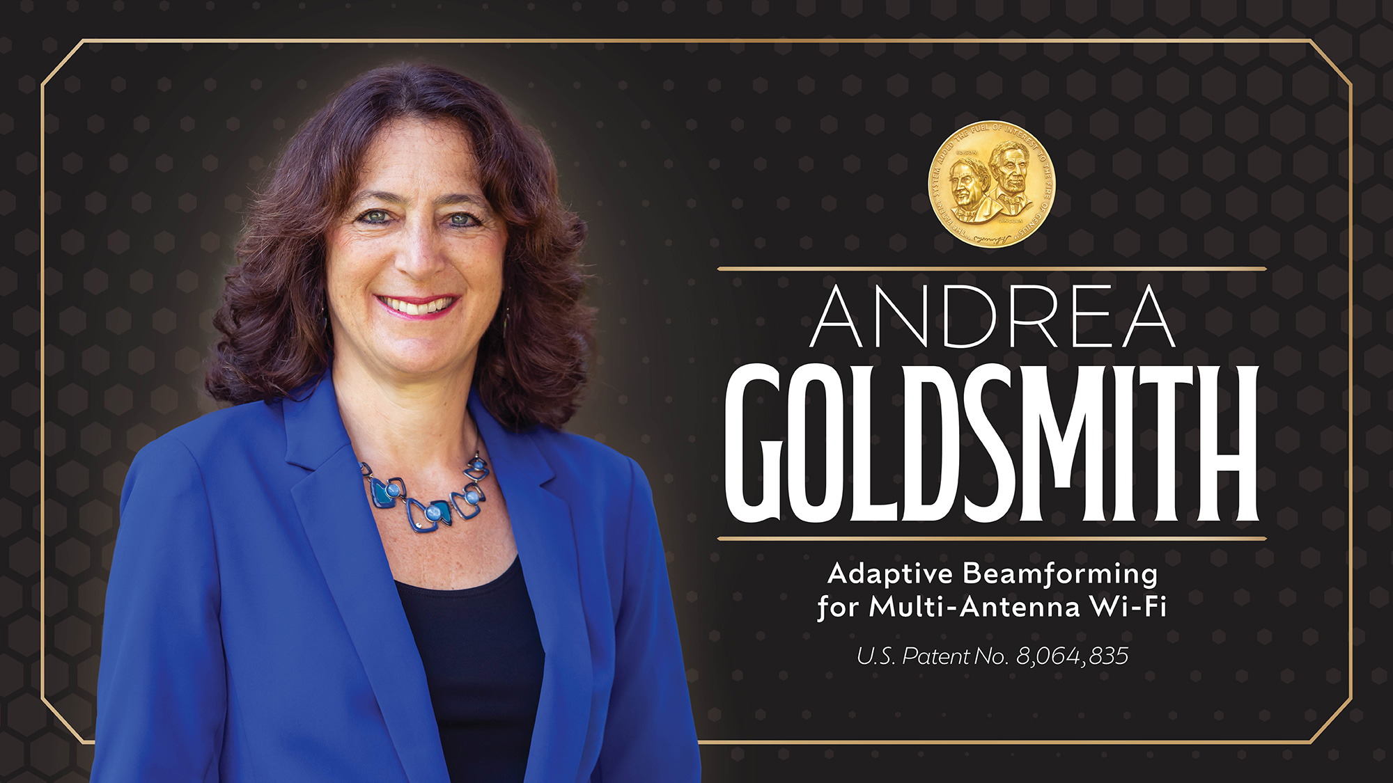 2024 NIHF Inductee Andrea Goldsmith | National Inventors Hall of Fame®