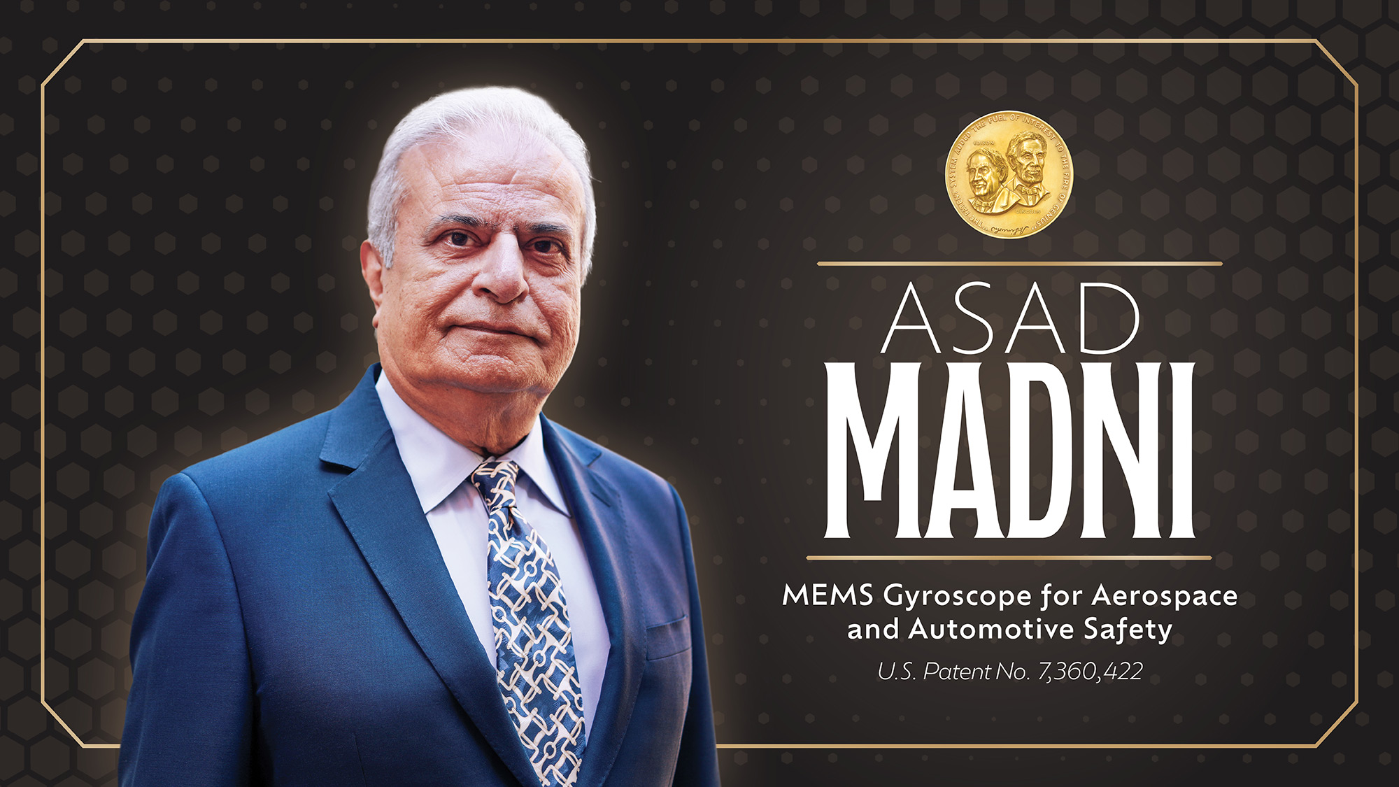2024 NIHF Inductee Asad Madni | National Inventors Hall of Fame®