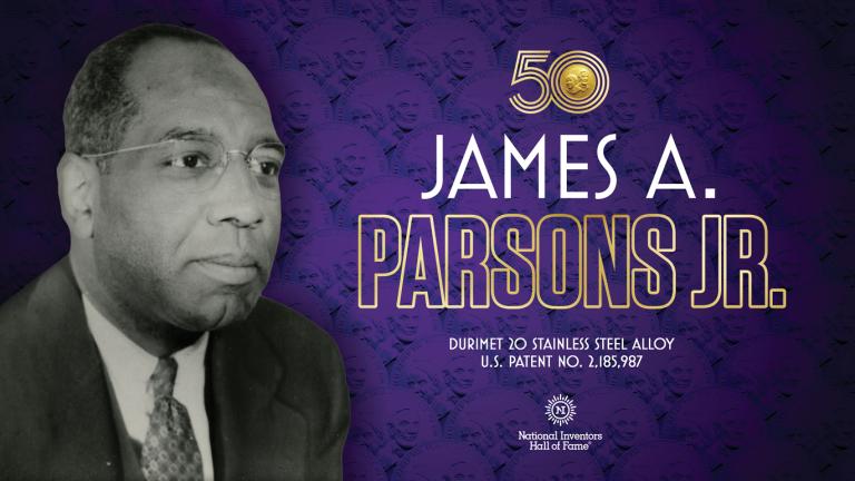 James A. Parsons Jr. | National Inventors Hall of Fame®