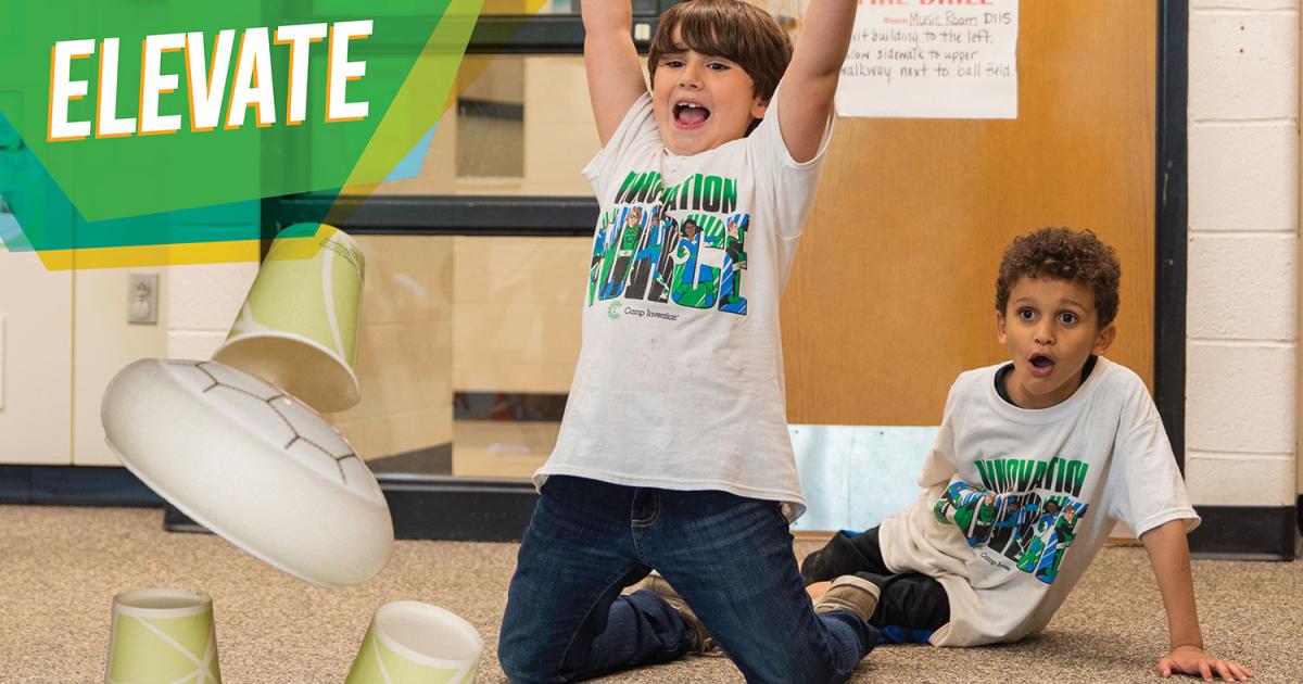 Building Confidence at Camp Invention | National Inventors Hall of Fame®